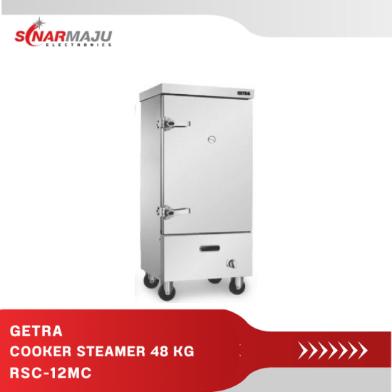 Cooker Steamer Heavy Duty Gas Rice Cooker Getra RSC-12MC